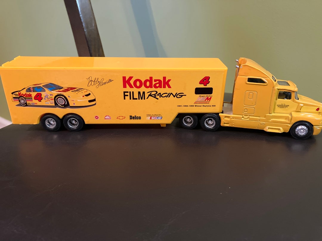 1/64 Diecast Bobby Hamilton #4 Transporter Kodak Racing Champions - Etsy