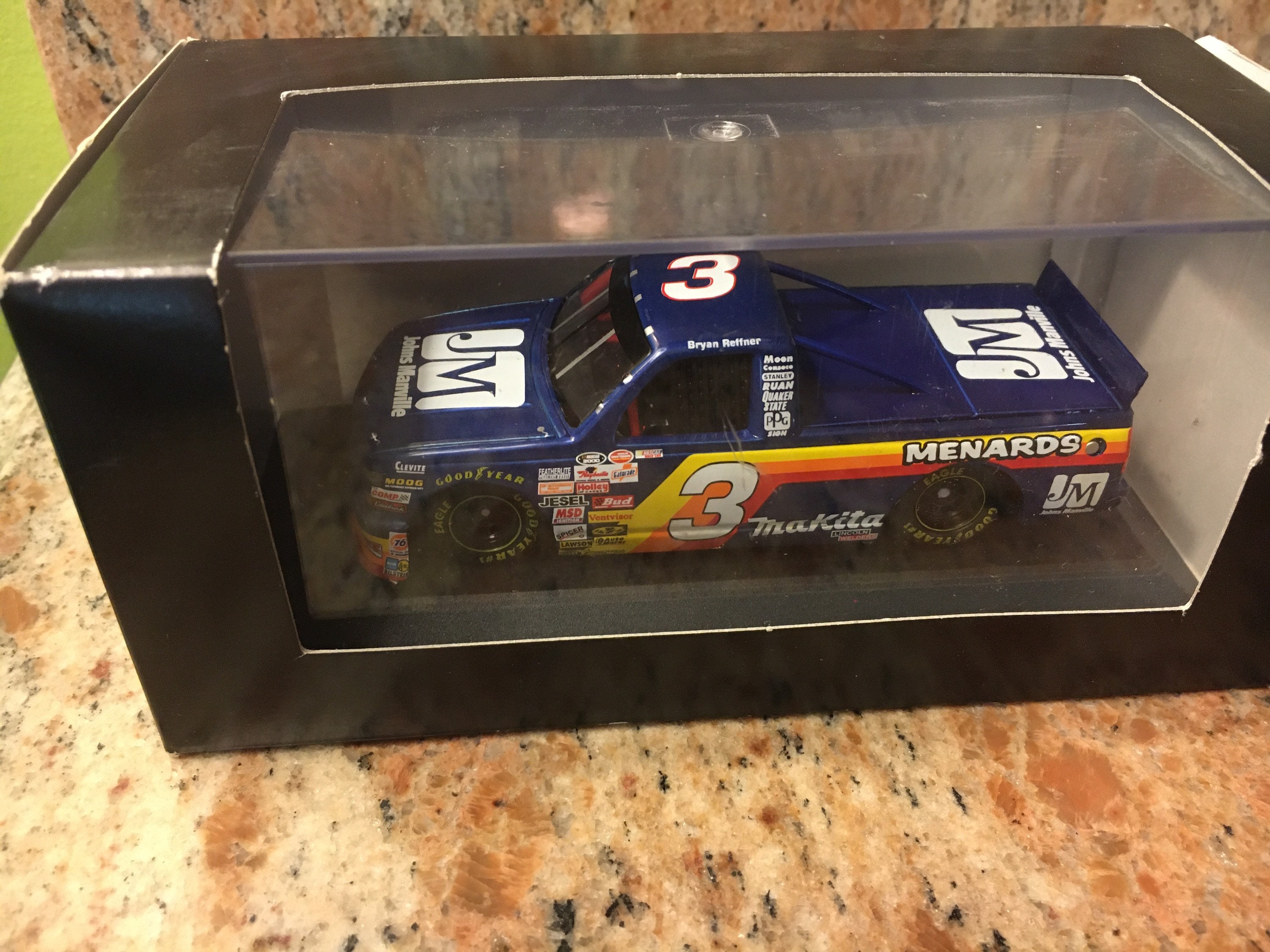 Bryan Reffner-chevy Silverado JM Menards 3 Diecast Truck - Etsy