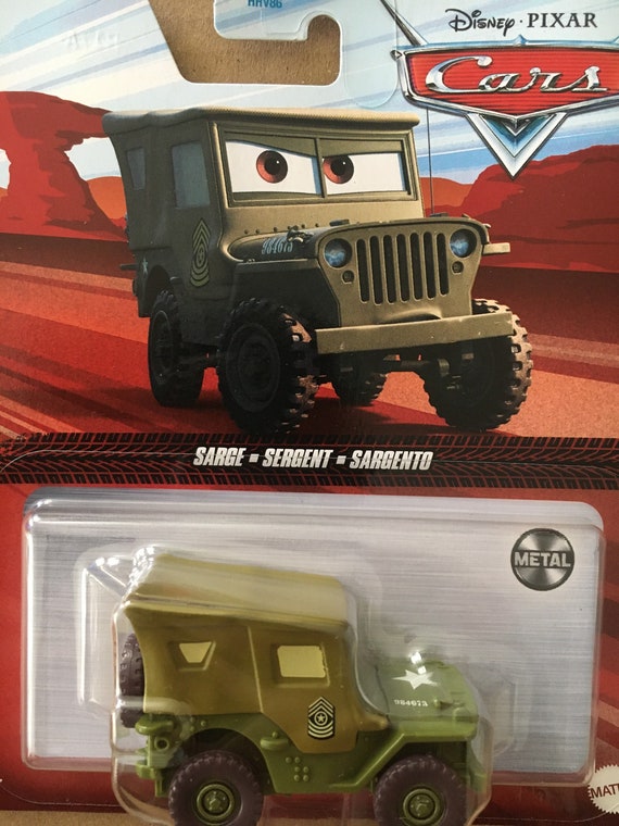 Disney Cars Sarge