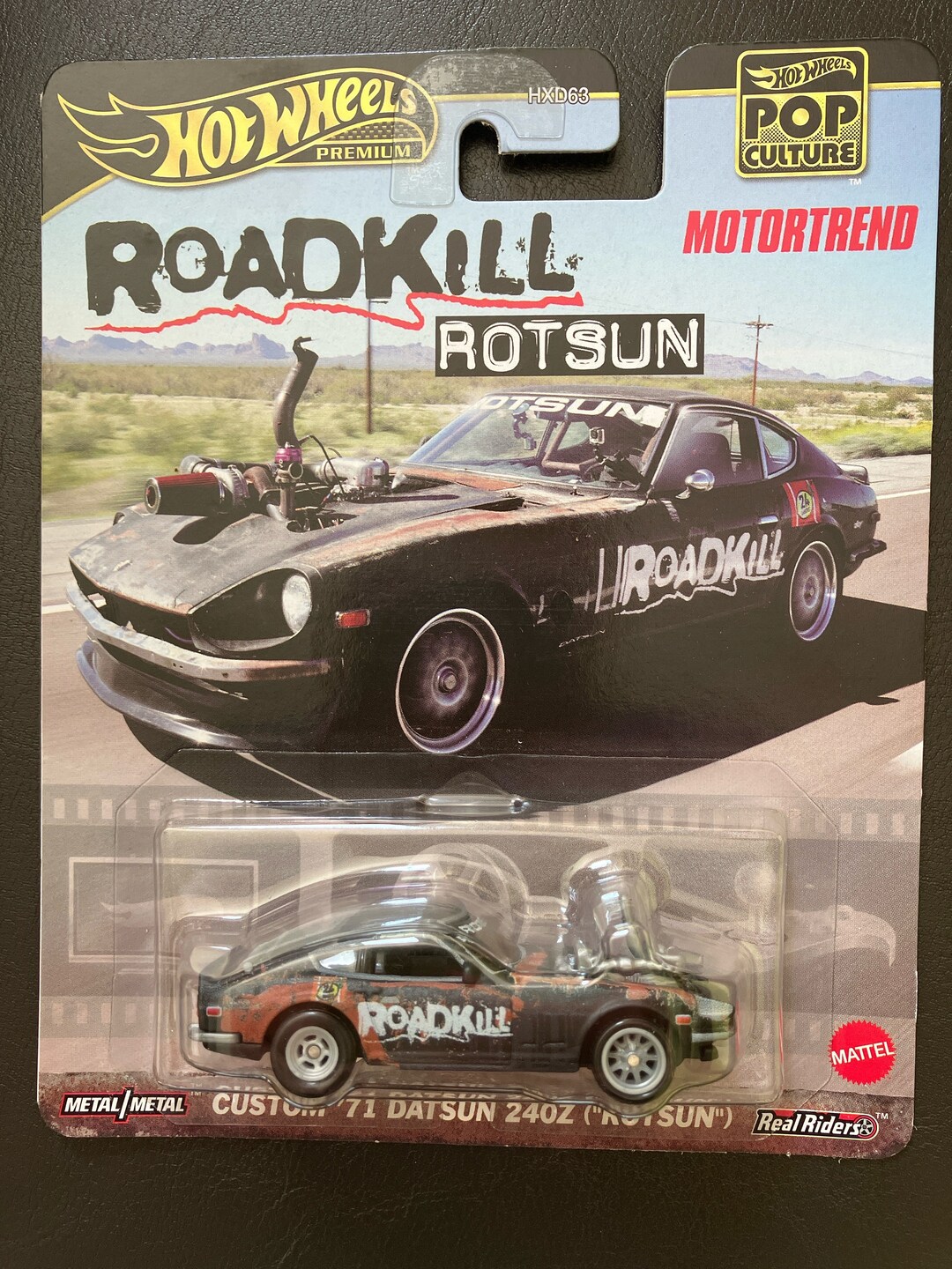 Hot Wheels Premium Custom 1971 Datsun 240Z Rotsun -diecast Metal 1/64 ...