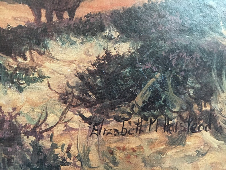 Elizabeth Halstead Art Print 18x24 | Etsy