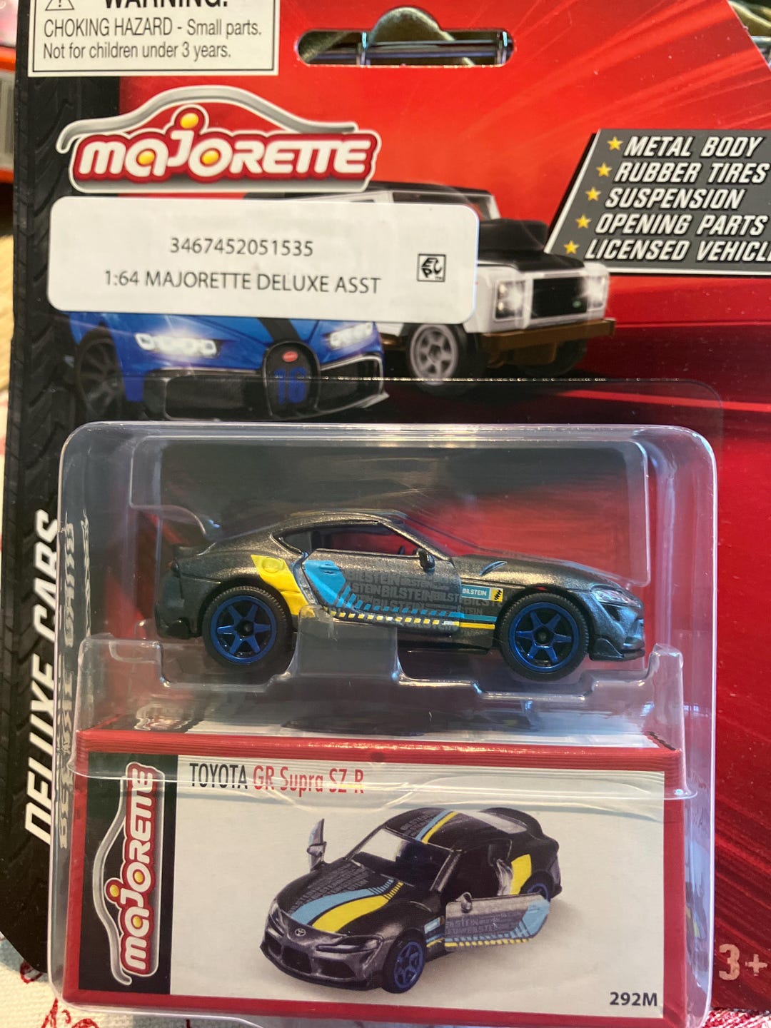 Majorette Toyota GR Supra Sz-r-metal Diecast Car 1/64 Moving Parts - Etsy
