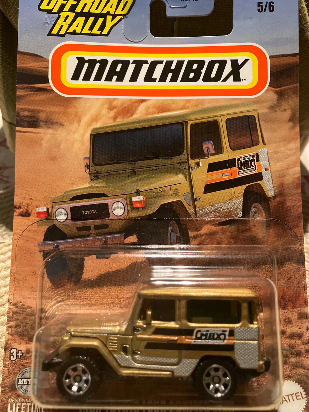 Matchbox off Road Rally 1968 Toyota Land Cruiser Fj40-diecast Car 1/64 ...