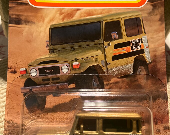 Matchbox off Road Rally 1968 Toyota Land Cruiser Fj40-diecast Car 1/64 ...