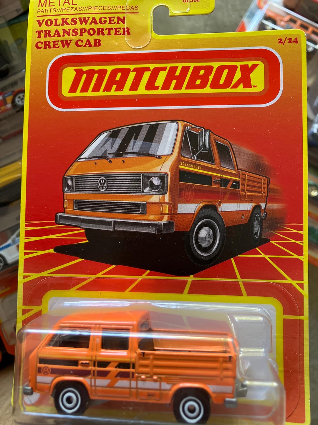 Matchbox VW Transporter Crew Cab 1/64 Diecast Car - Etsy