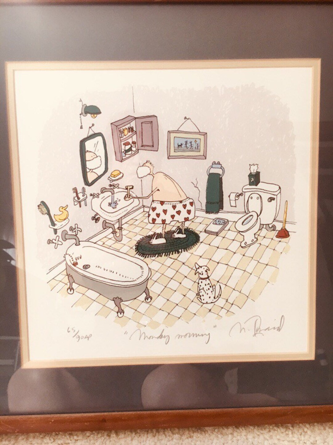 Matt Rinard Autors -AP Signed Print Number 65 Out of Only 90 Autor ...