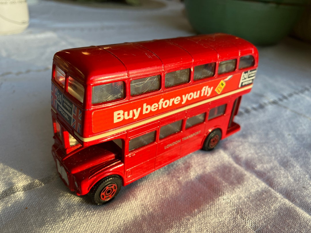 1970s Corgi London Bus-made in UK - Etsy