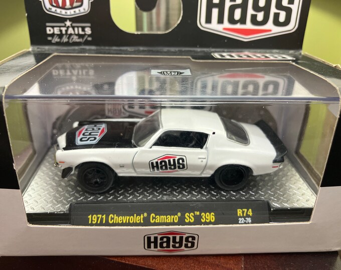 M2 Machines 1971 Chevrolet Camaro SS 396-diecast Car 1/64 Scale-limited ...