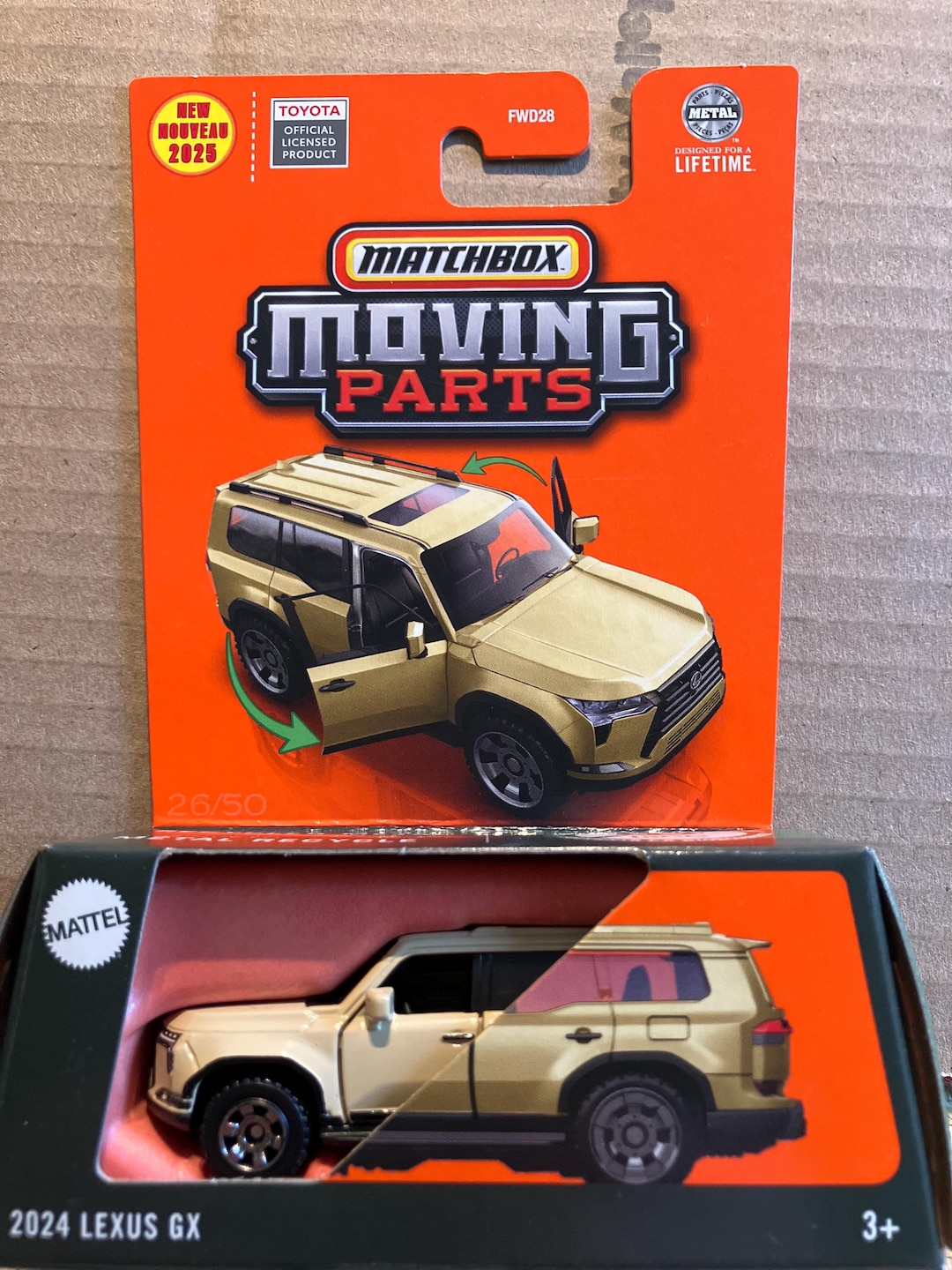 Matchbox Moving Parts 2024 Lexus Gx-diecast Car -1/64 Scale-doors Open ...