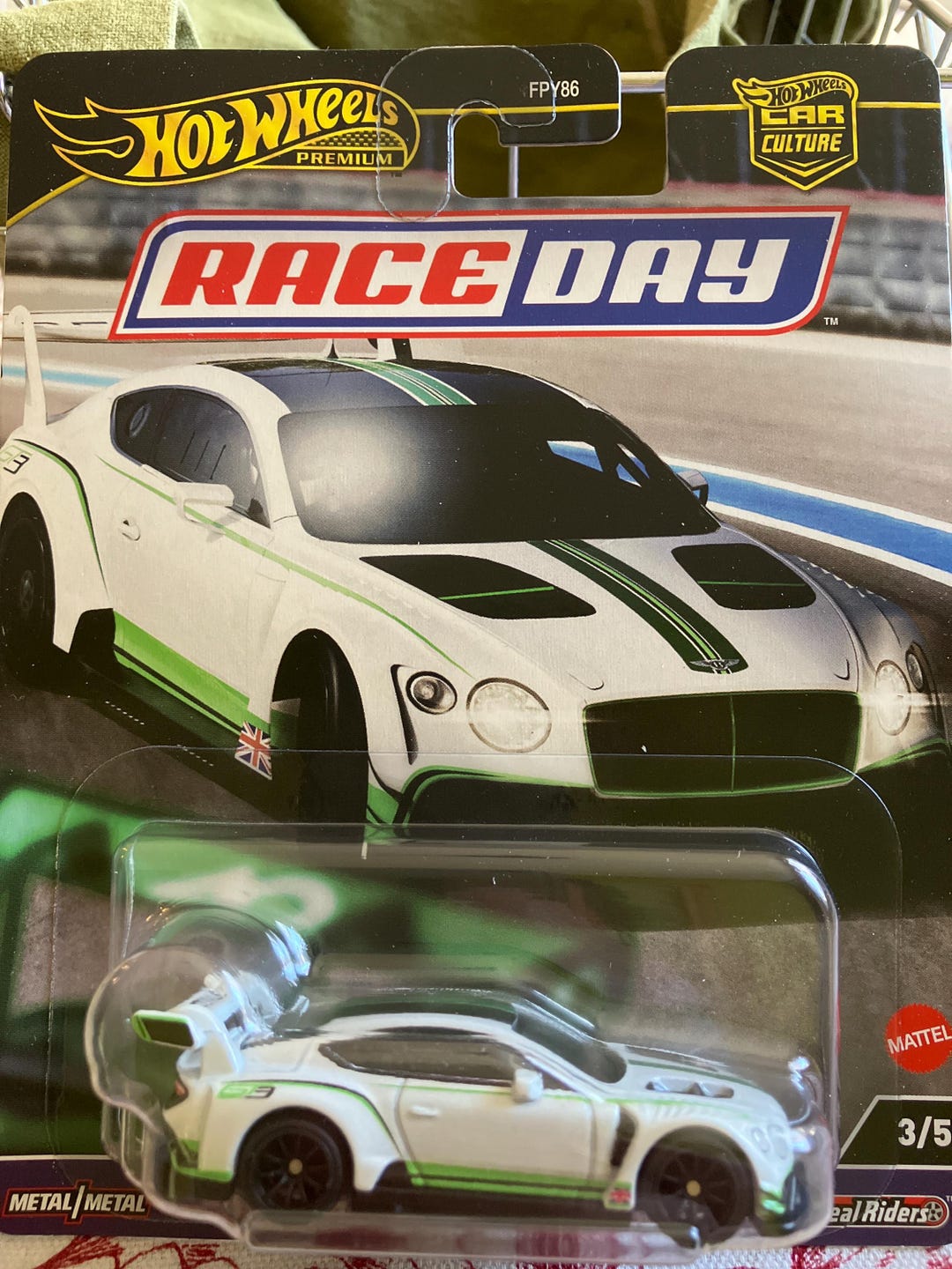 Hot Wheels Premium 2018 Bentley Continental GT 3 Diecast Metal 1/64 Car ...