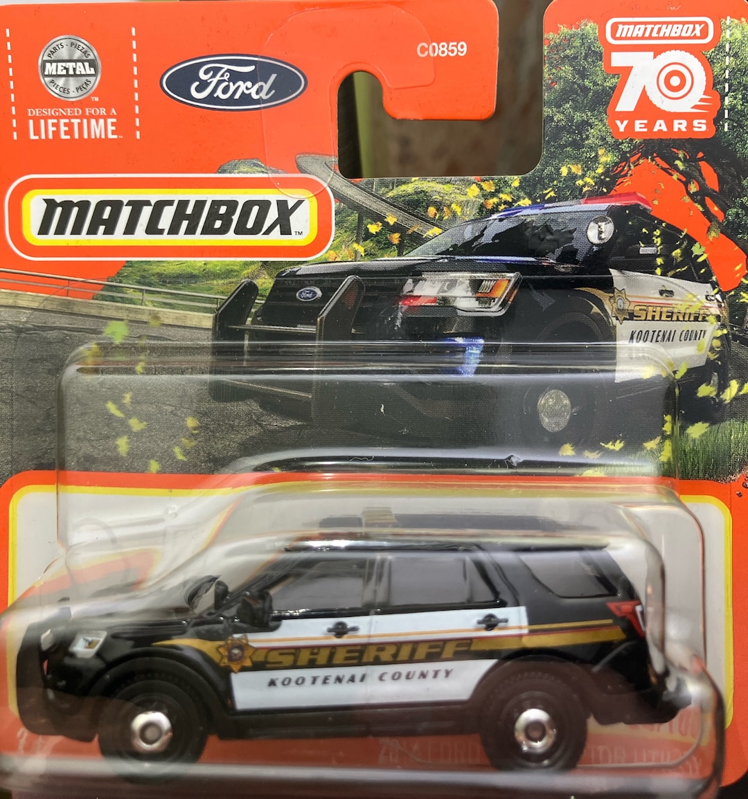Matchbox 2016 Ford Police Interceptor Utility 1/64 Diecast Car - Etsy