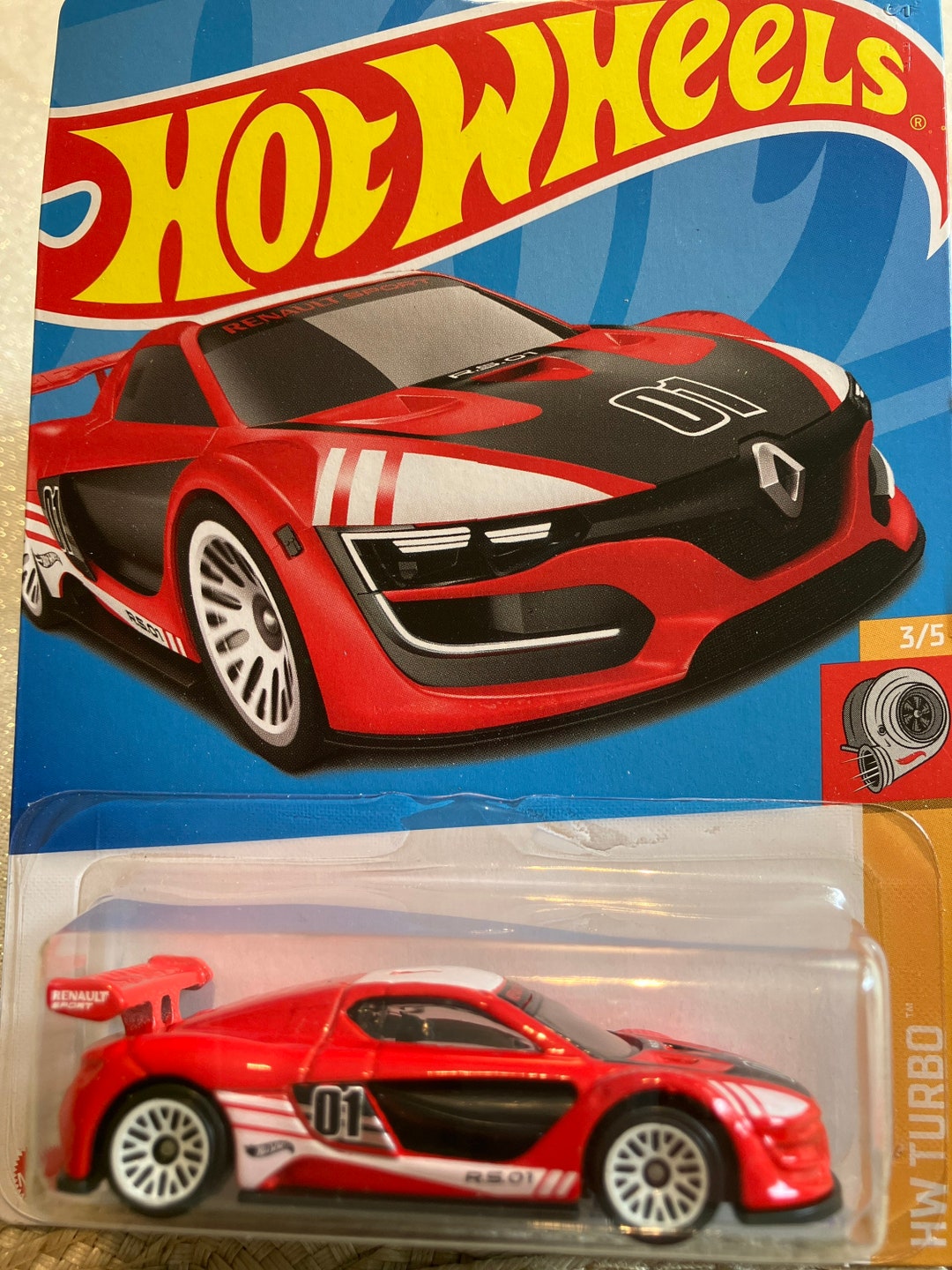 Hot Wheels Renault Sport Rs 01 Diecast Car 1 64 Scale Etsy
