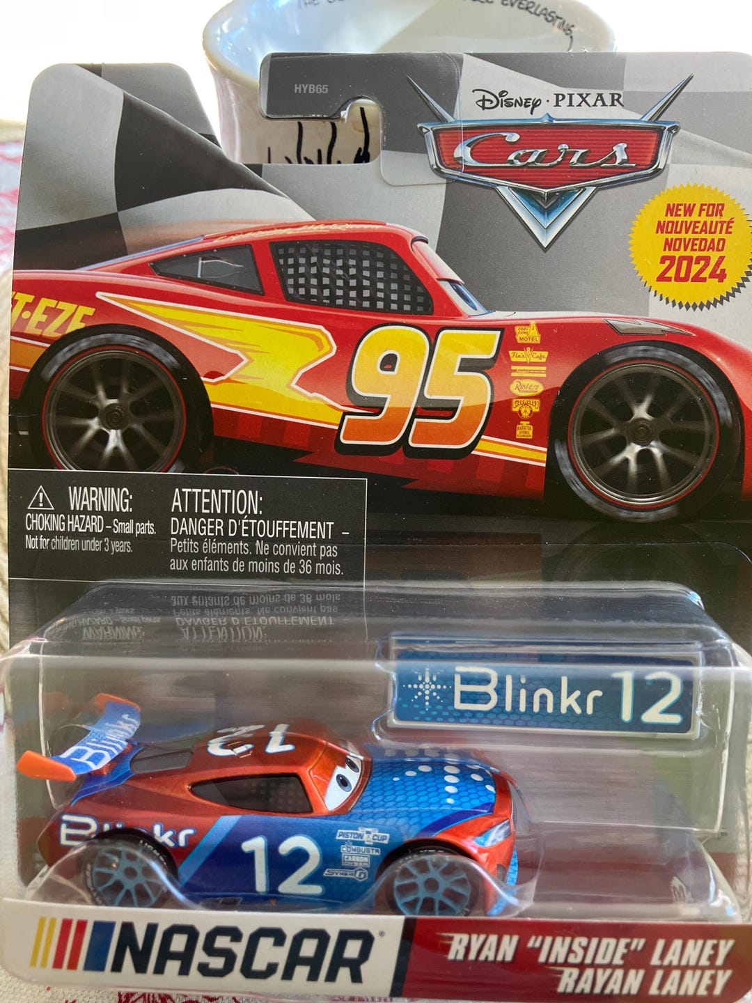 Disney Pixar Cars Blinkr 12 Ryan Laney -1/55 Metal Diecast Toy Car - Etsy
