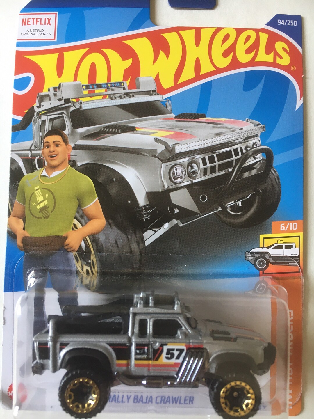 Hot Wheels Rally Baja Crawler-1/64 Diecast Truck - Etsy