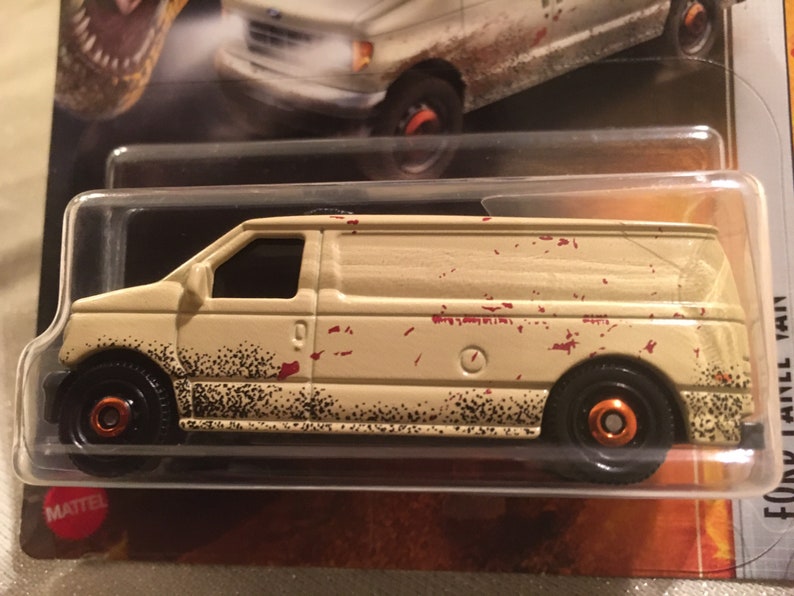 Matchbox Jurassic World-ford Panel Van-1/64 Diecast Van - Etsy
