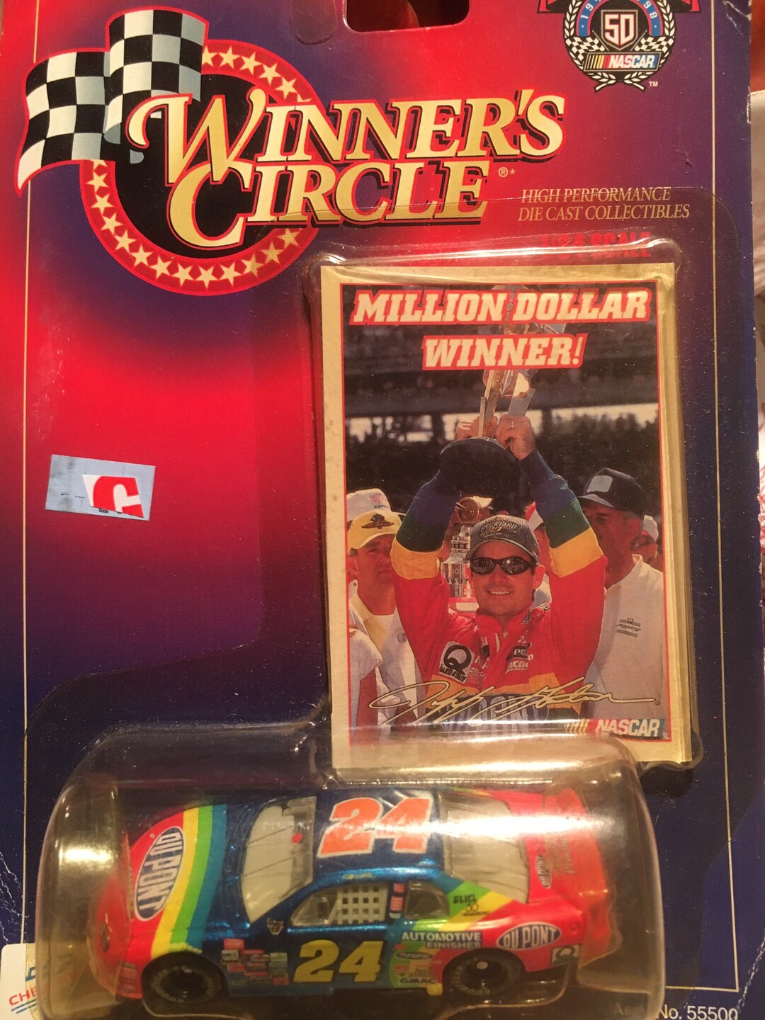 Jeff Gordon 1998 NASCAR 50th Anniversary 1/64 Diecast Chevy Monte Carlo ...