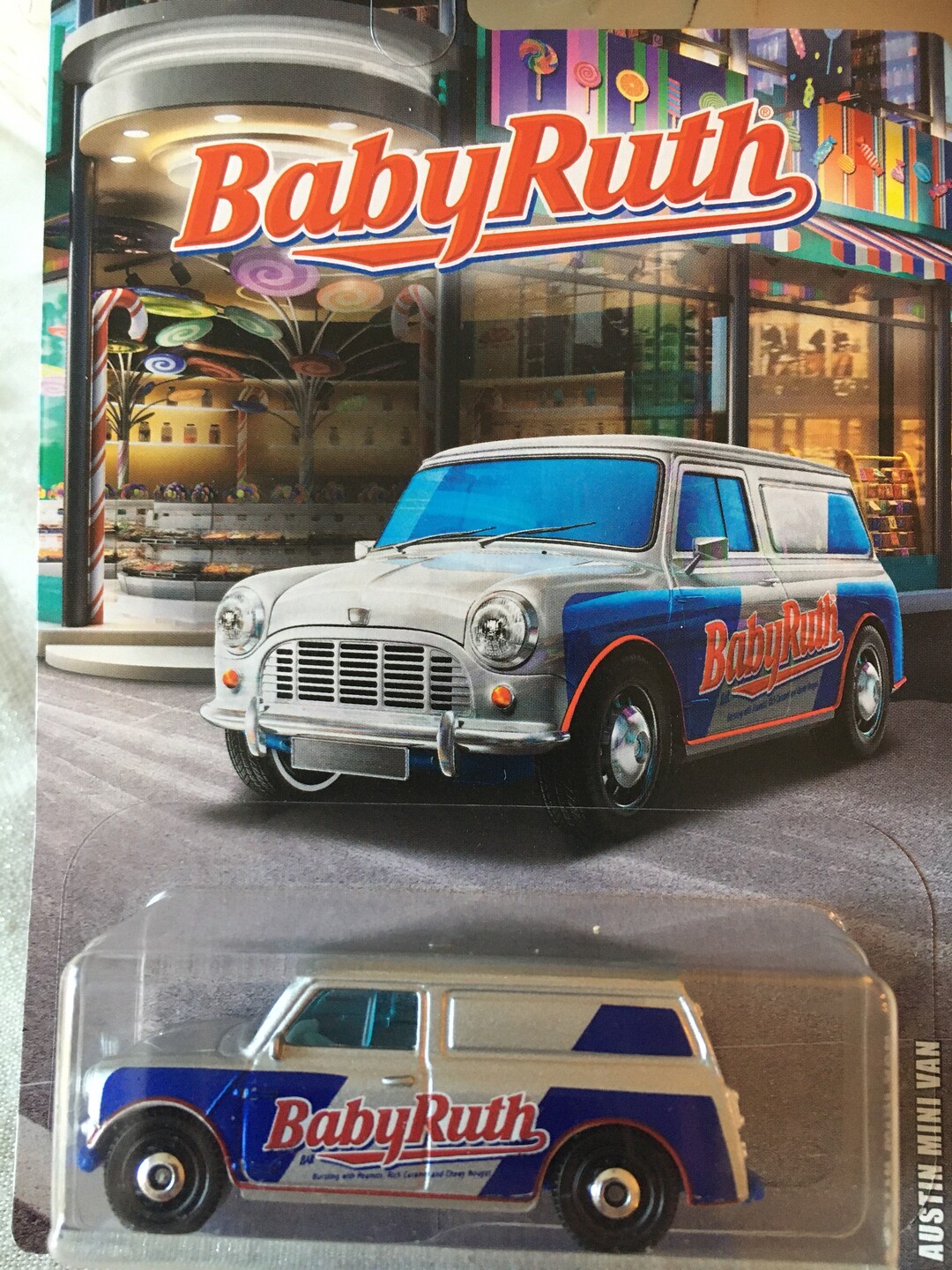 Matchbox Austin Mini Van Baby Ruth-1/64 Diecast Car - Etsy