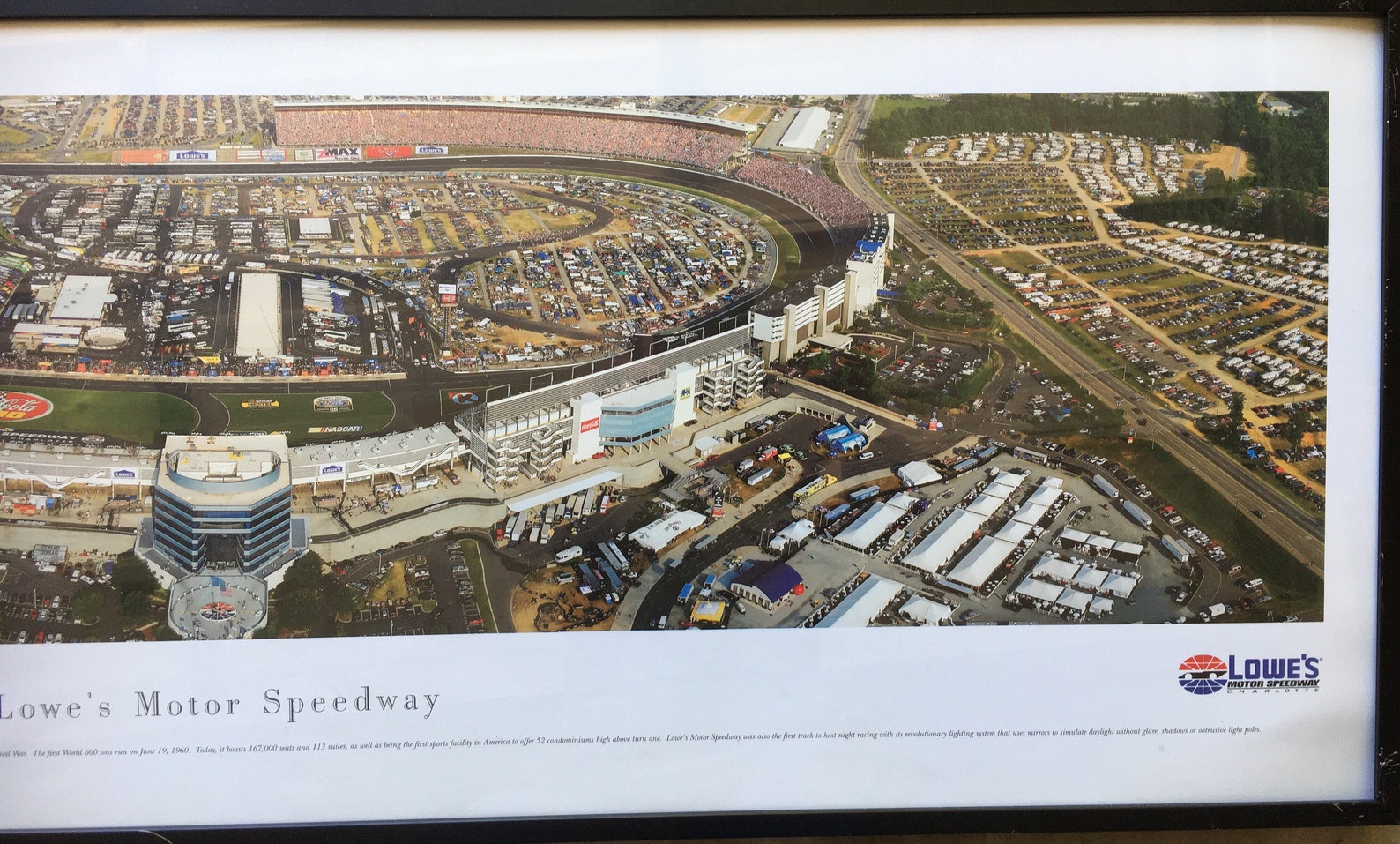 Lowes Motor Speedway-panoramic poster 40x14 inches in nice - Etsy.de