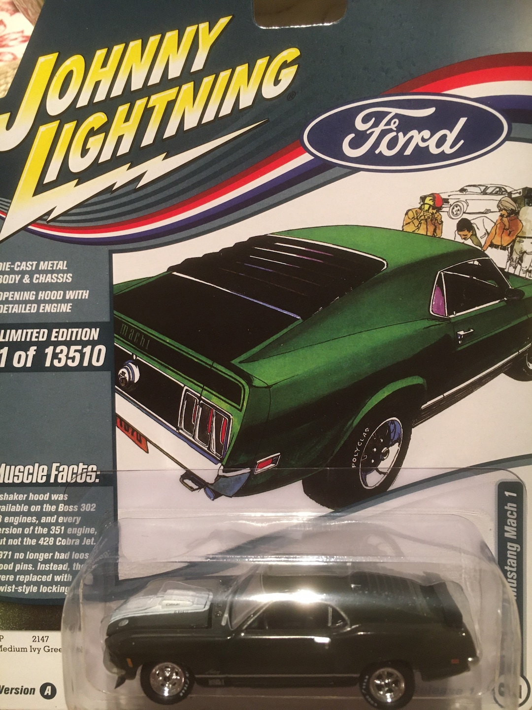 Johnny Lightning 1970 Ford Mustang Mach 1-limited Edition - Etsy