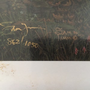 Sam Timm Limited Edition Signed and Numbered by the Artist Print ...