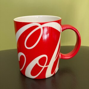 Coca Cola Coffee Mug,porcelain Vintage, - Etsy