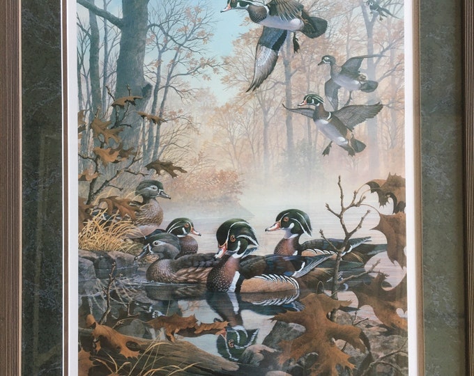 Harold Roe Ducks Unlimited Limited Edition Art Print Signed and ...