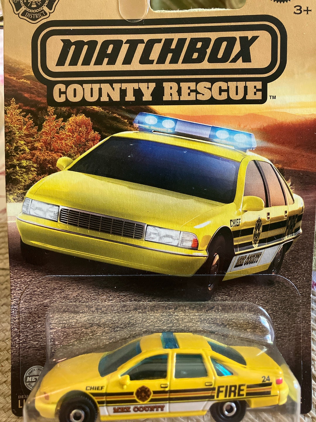 Matchbox County Rescue Chevy Caprice Classic Police-1/64 Diecast Car - Etsy
