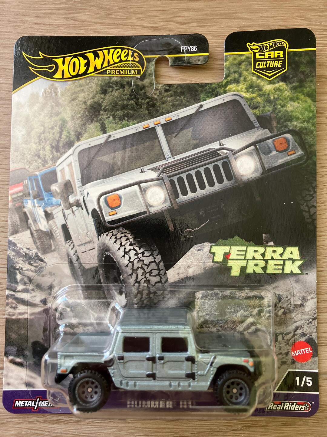 Hot Wheels Premium Hummer H1-diecast Metal 1/64 Car Real Riders - Etsy
