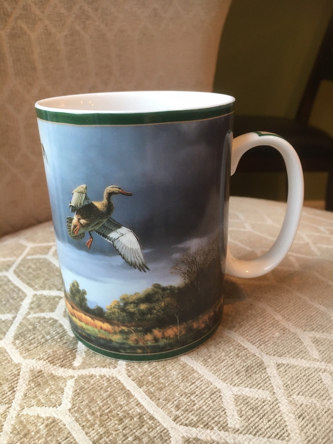 David A Maass Mallards Fine Porcelain Coffee Mug.ducks of North America ...