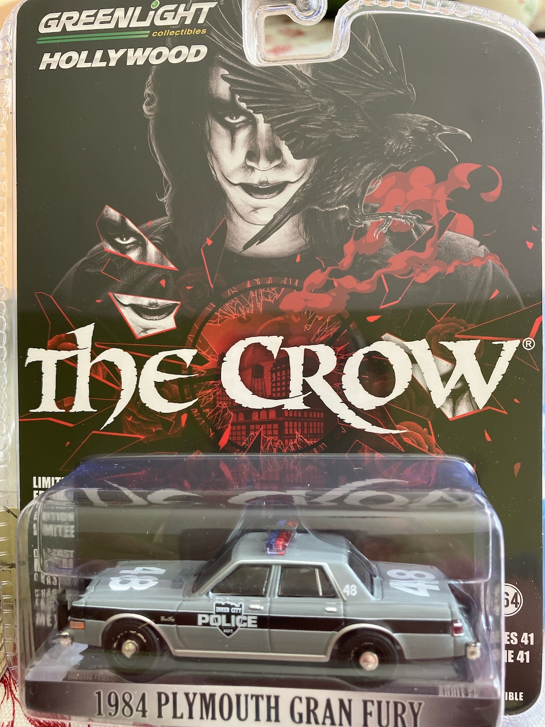 Greenlight the Crow 1984 Plymouth Gran Fury Police -limited Edition -1/ ...
