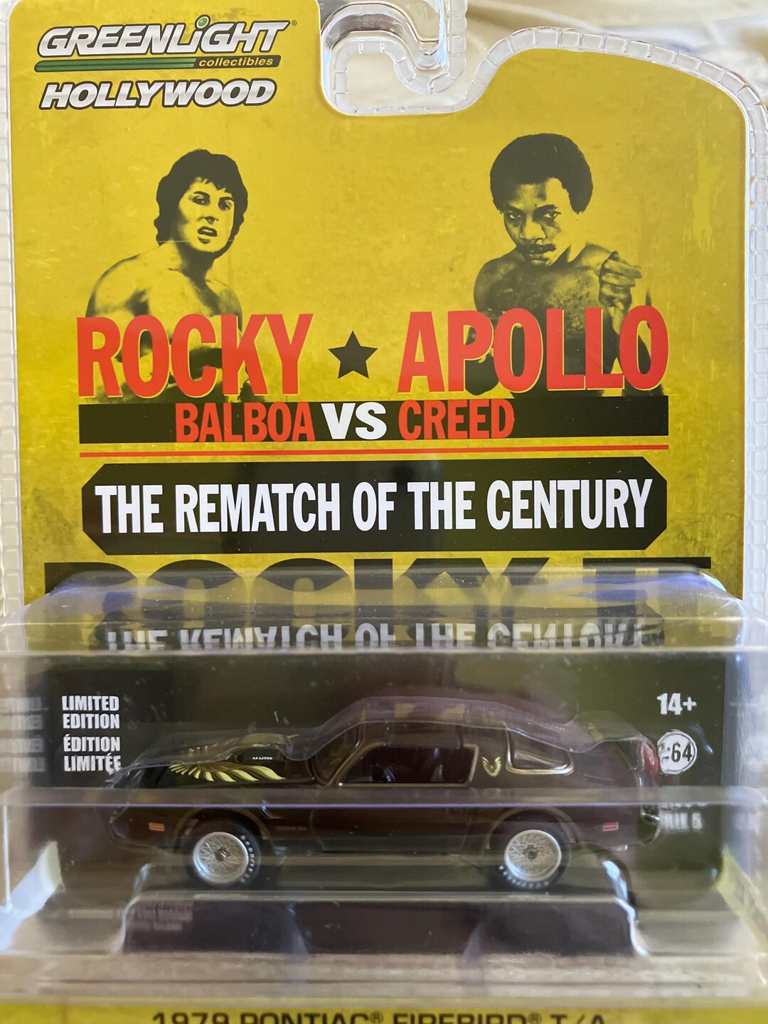 Rocky II 1979 Pontiac Firebird T/A Limited Edition Diecast Car 1/64 ...