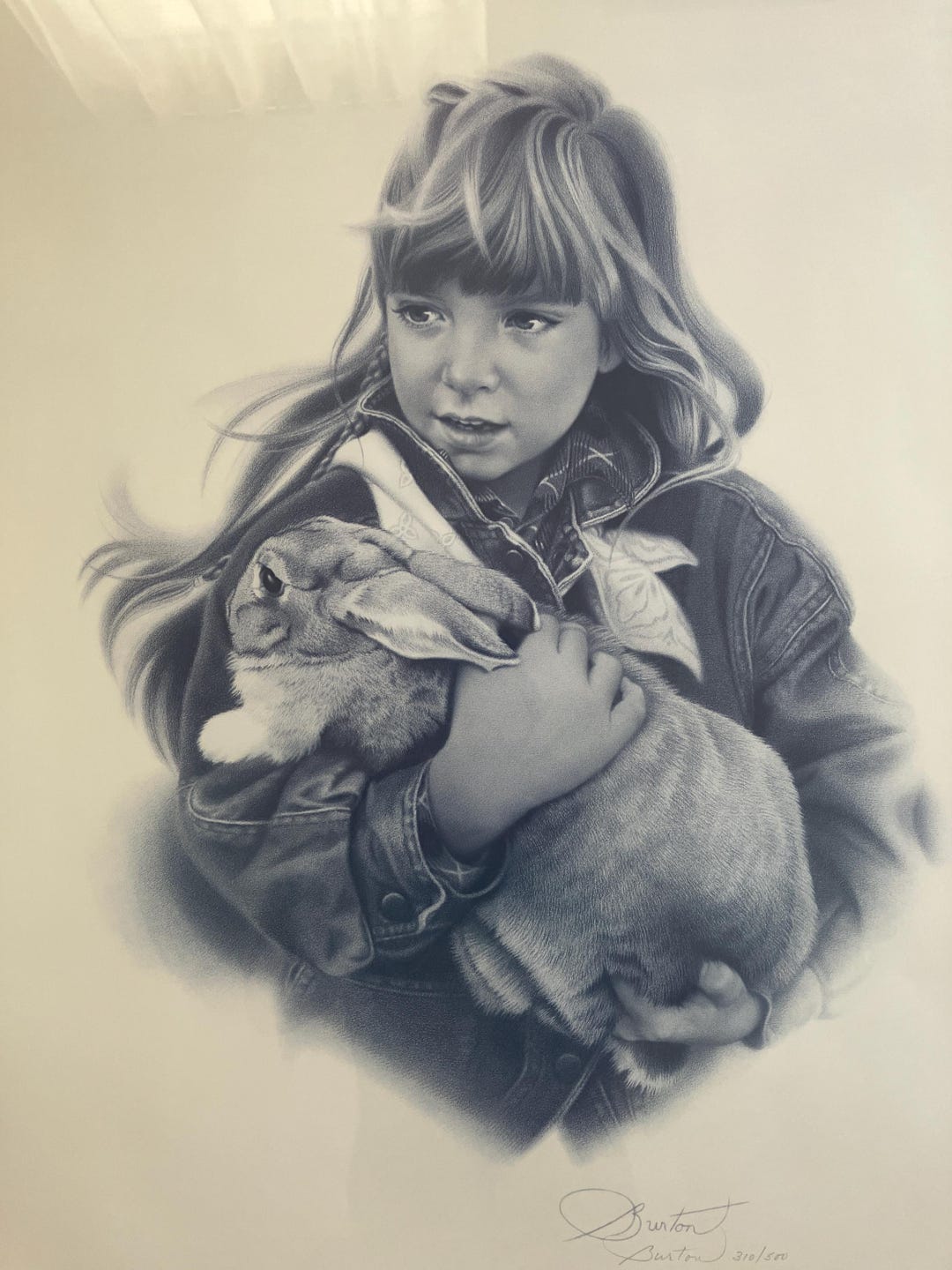 Sandy Burton”barnyard Buds”limited Edition Print Signed and Numbered by ...