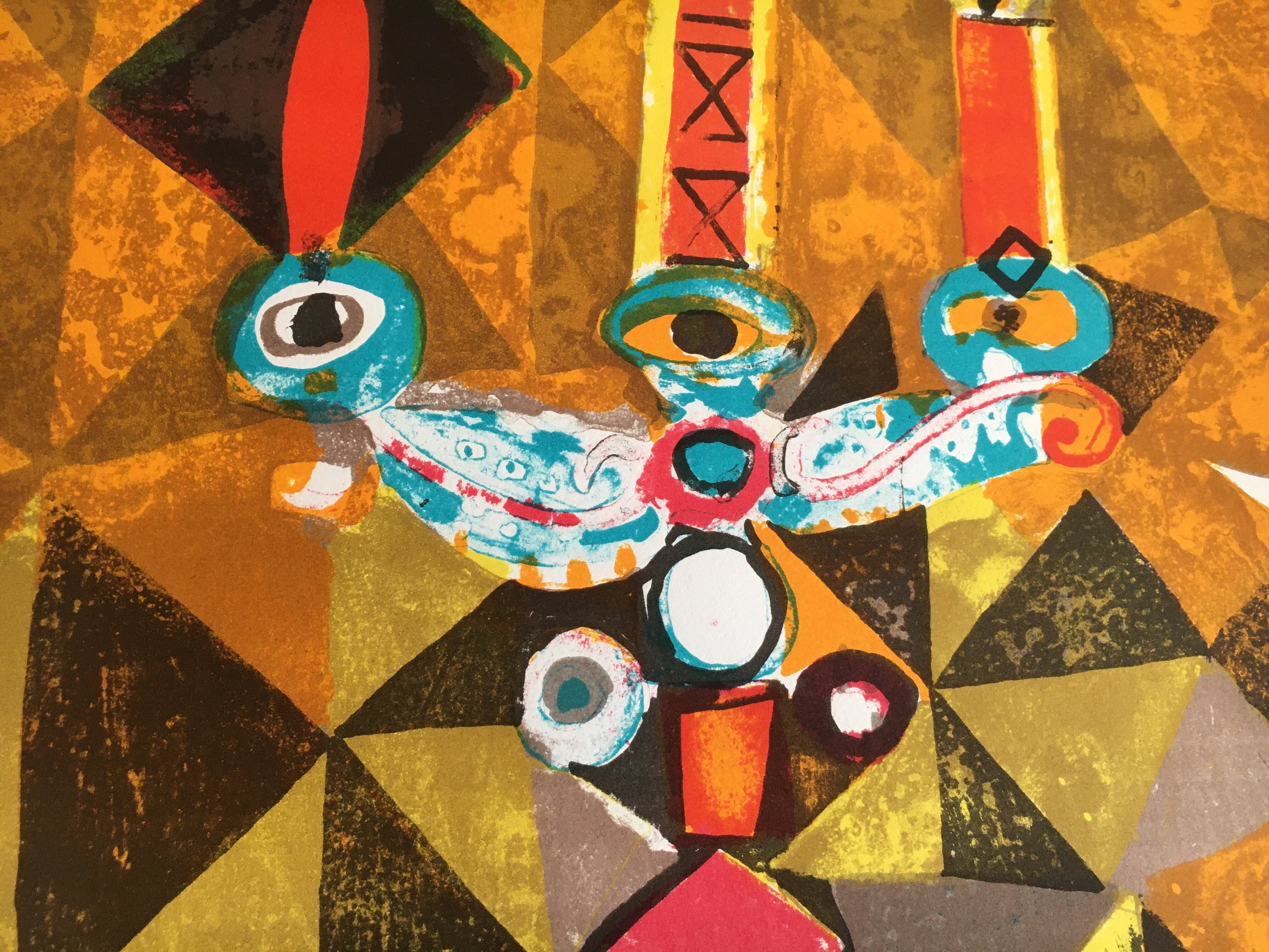 Agustin Ubeda 1925-2007limited edition lithograph on paper | Etsy