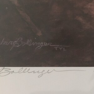 Richard Bollinger Limited Edition Print Signed and Numbered - Etsy