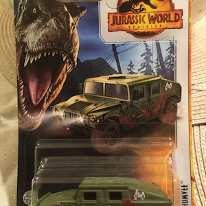 Matchbox Jurassic World Ingen Humvee-1/64 Diecast Truck - Etsy