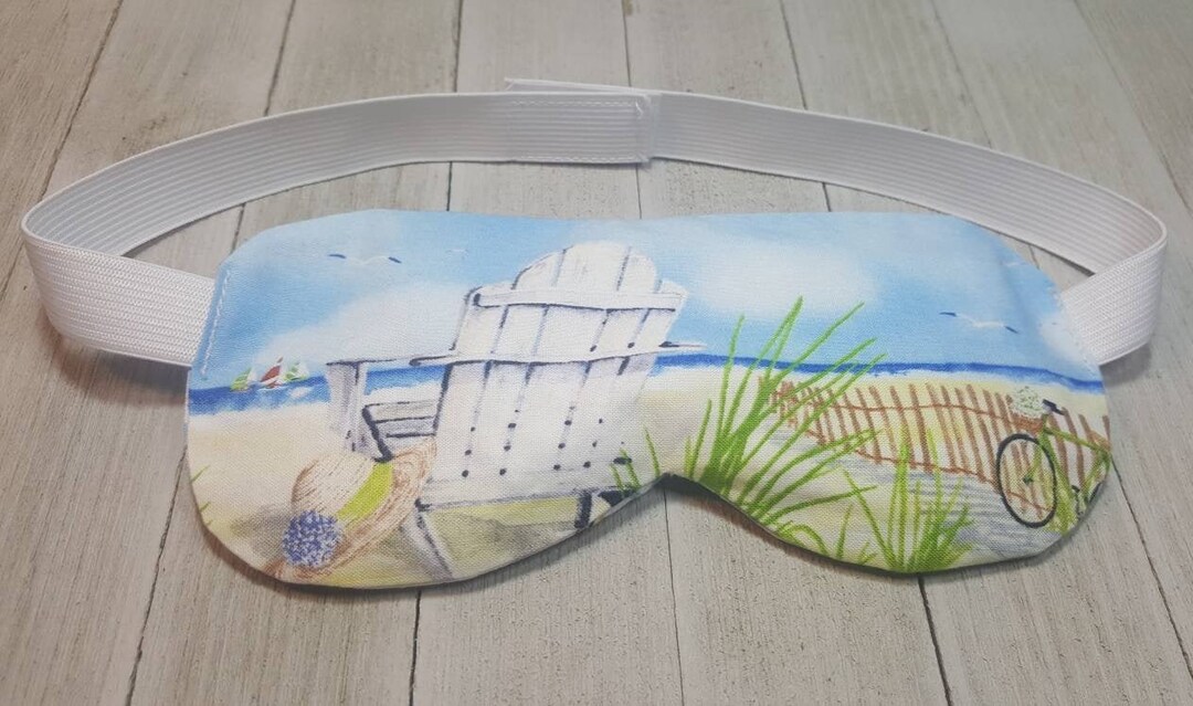 Seaside Bliss Sleep Mask, Lightweight Eye Mask, Yoga Eye Pillow ...