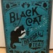 Witchcraft Primitive Witch Sign Black Cat Herbal Tea Witches Cafe ...