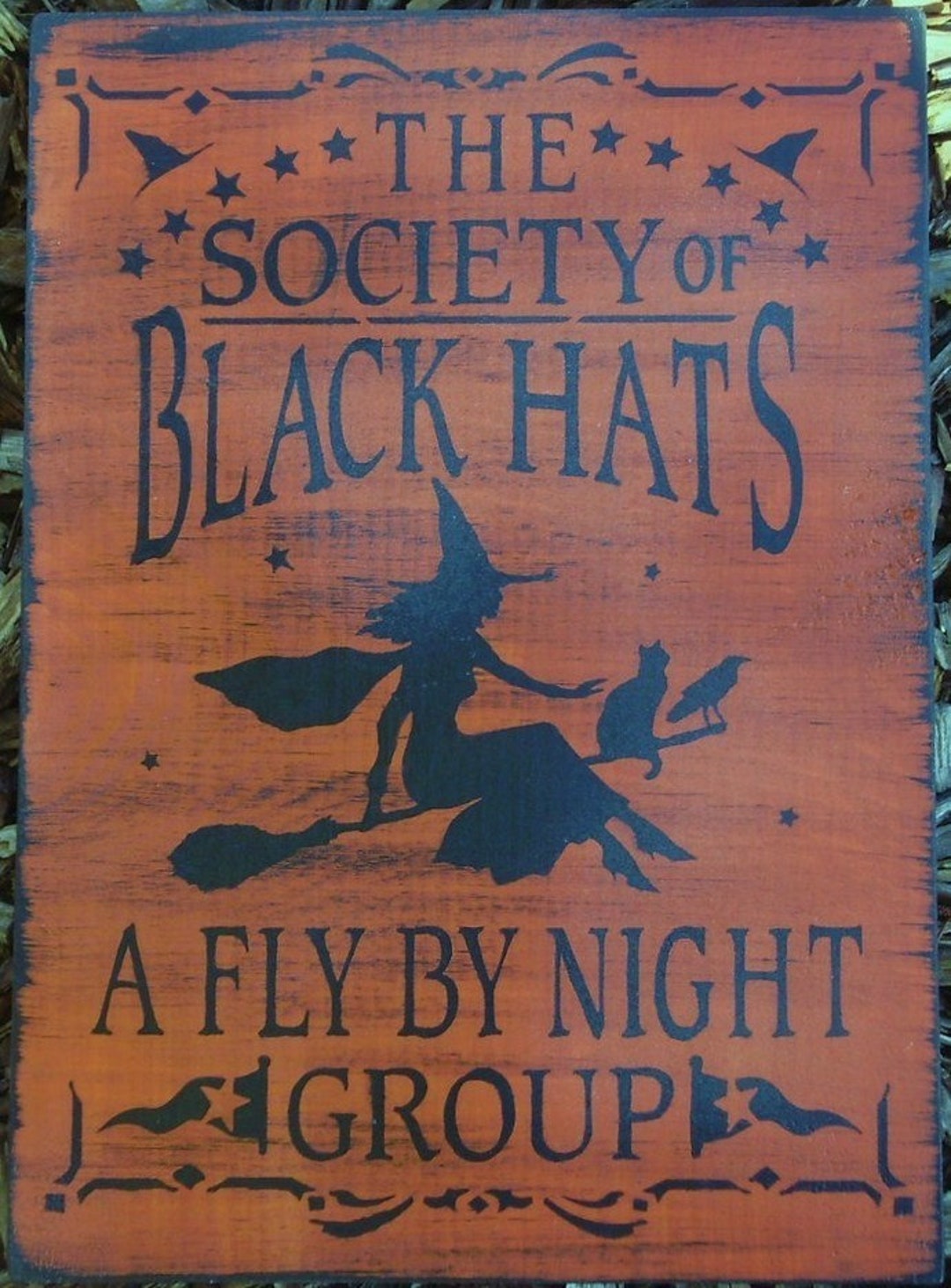 Witchcraft Primitive Witch Society of Black Hats Witches Wiccan ...