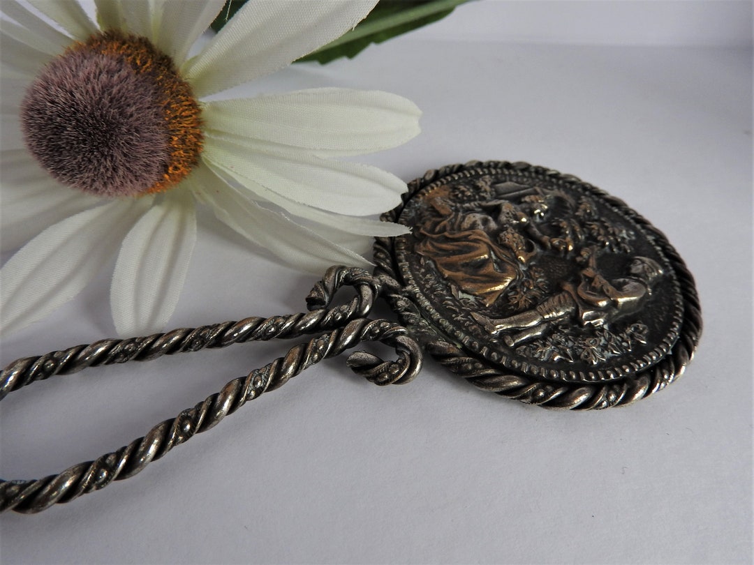 Vintage Small Decorative Hand Mirror - Etsy