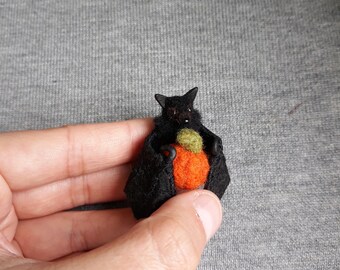 Dollhouse Miniature Bat on a Scale 1:12 Gift for Bat Person | Etsy
