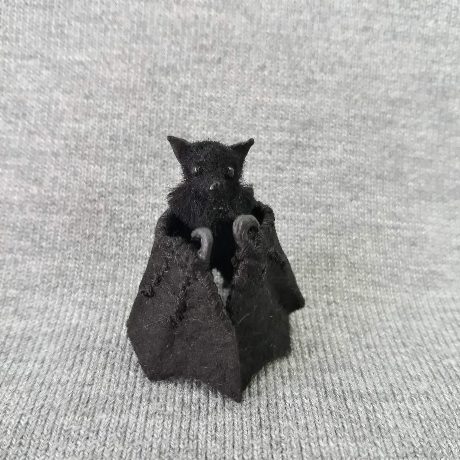 Dollhouse Miniature Bat on a Scale 1:12 Gift for Bat Person - Etsy