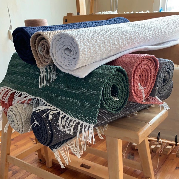 Rag Rug Runner - Etsy