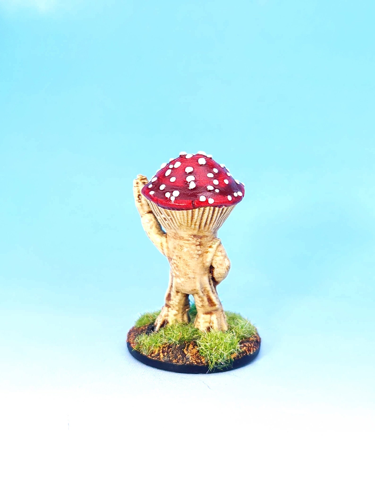 Myconid / Mushroom Man Repaint Painted Mini for Rpgs Like D&D - Etsy