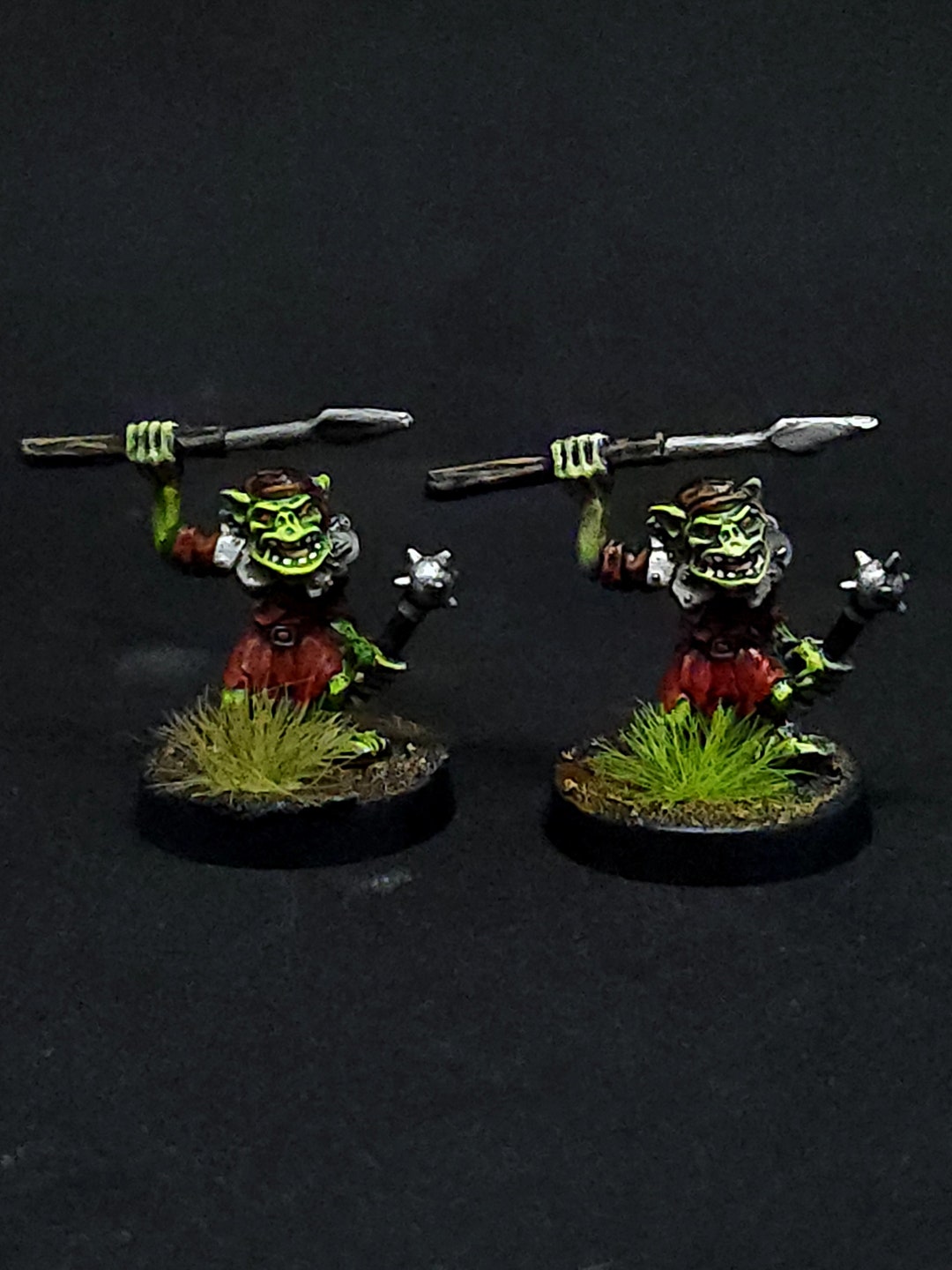 2x Goblins Painted Mini by Wizards of the Coast for Rpgs Like D&D ...