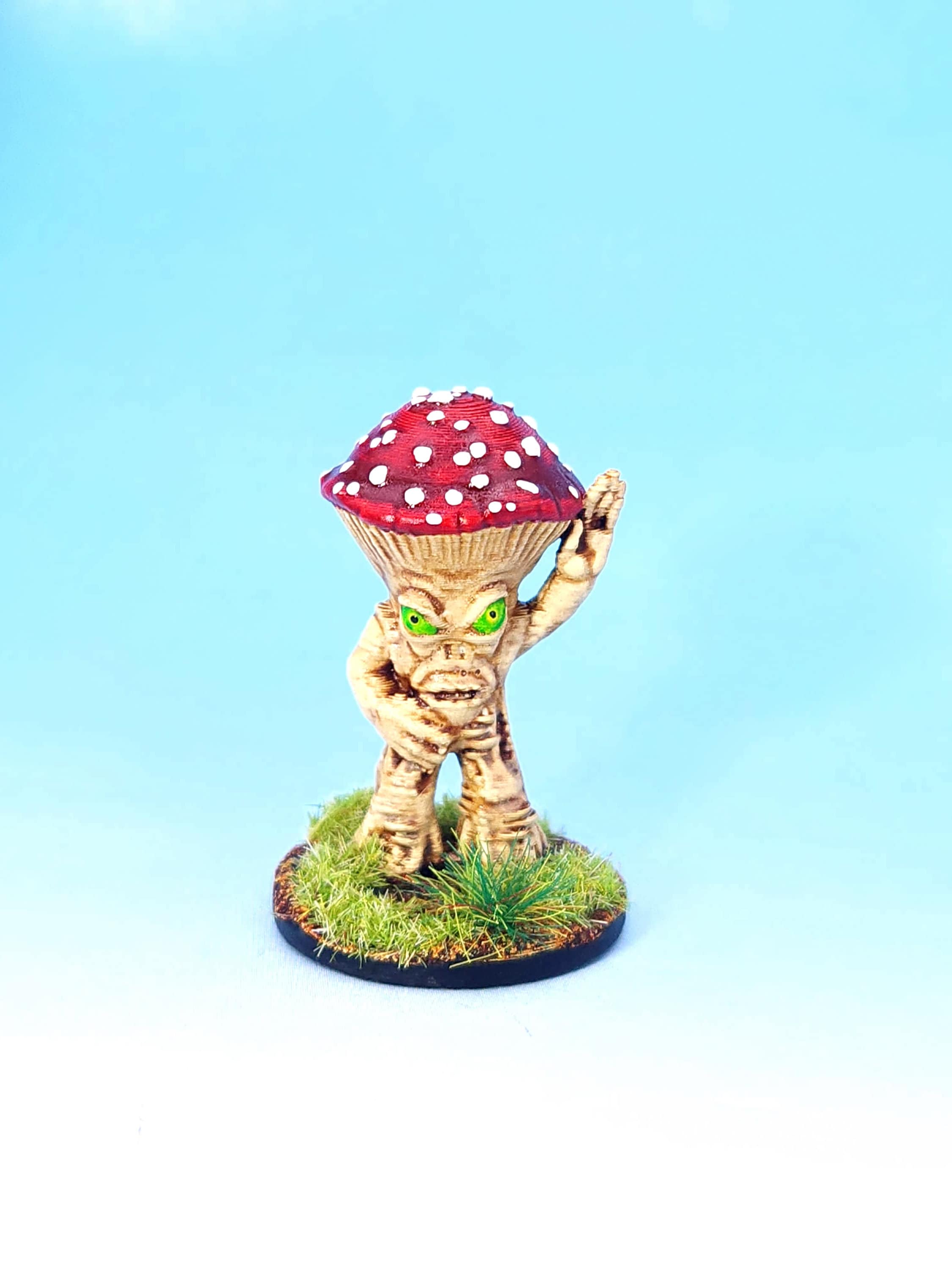 Myconid / Mushroom Man Repaint Painted Mini for Rpgs Like D&D - Etsy