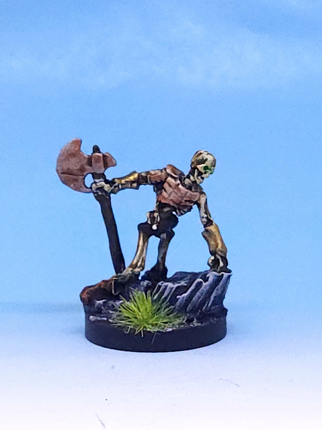 Bog Skeleton Painted Mini by Reaper Miniatures for Rpgs Like D&D - Etsy