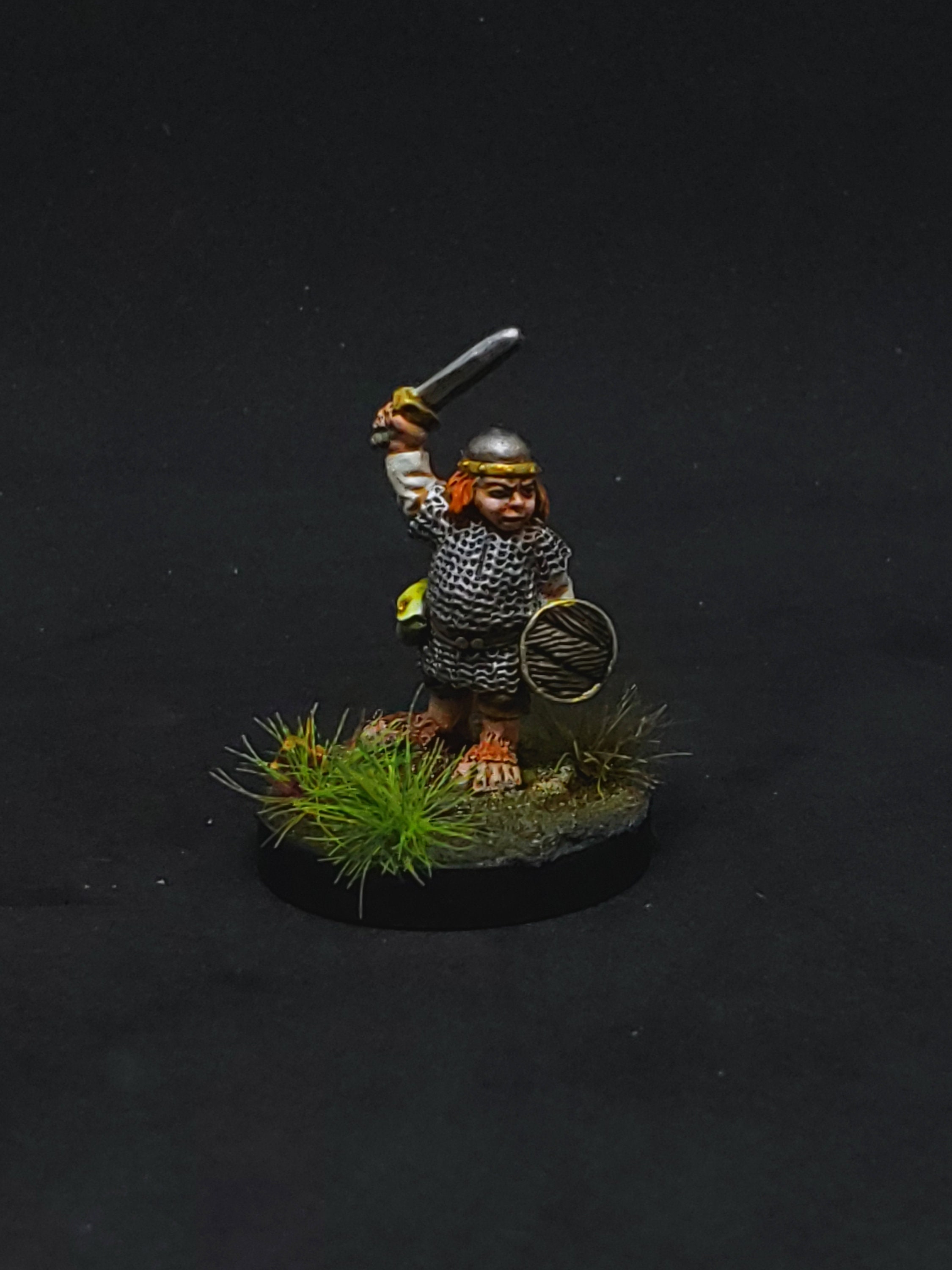 Halfling Fighter Painted Mini From Metal Magic Miniatures for - Etsy