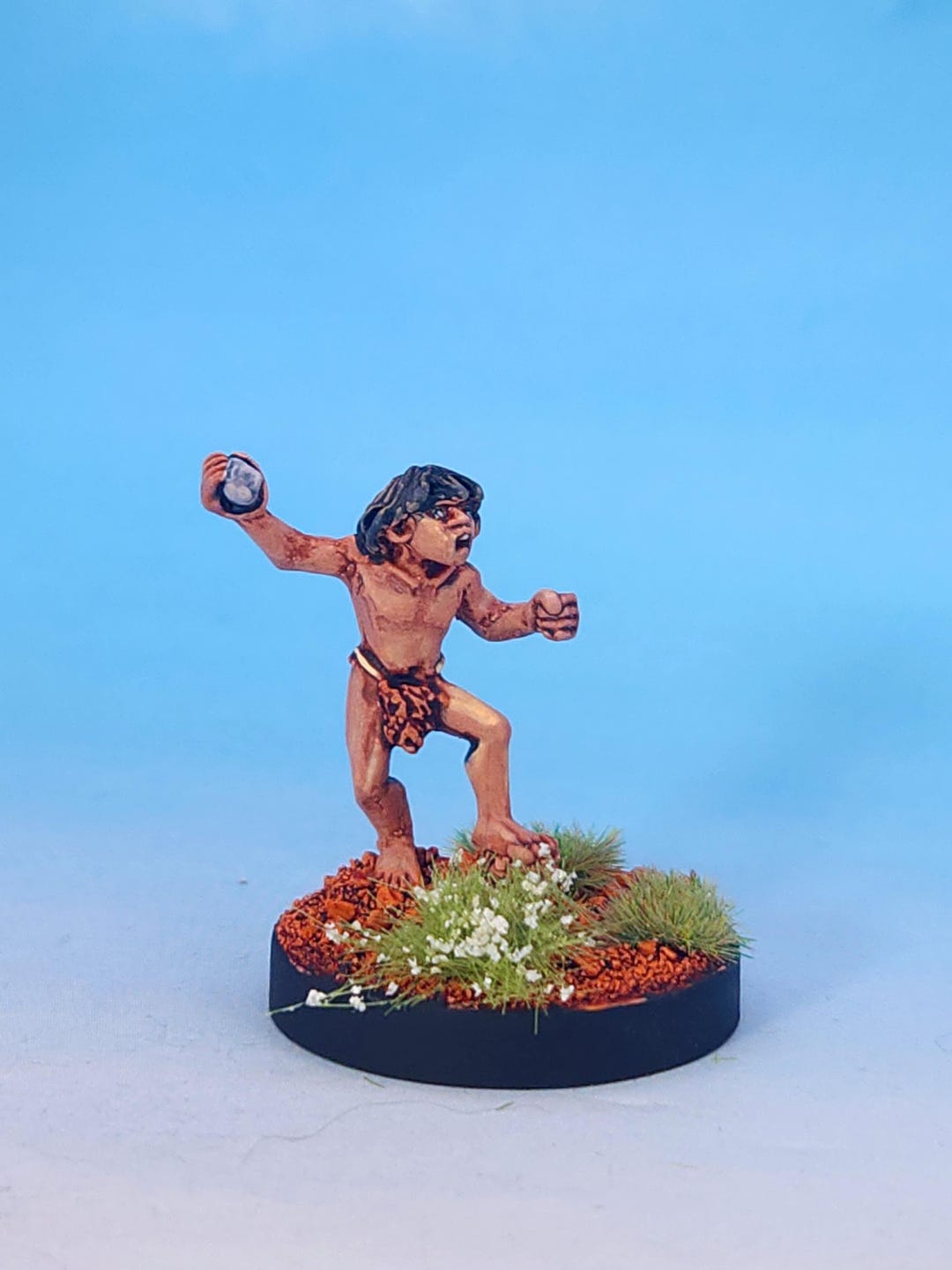 Barbarian Child Painted Mini by Perry Miniatures for Rpg Like Dnd - Etsy
