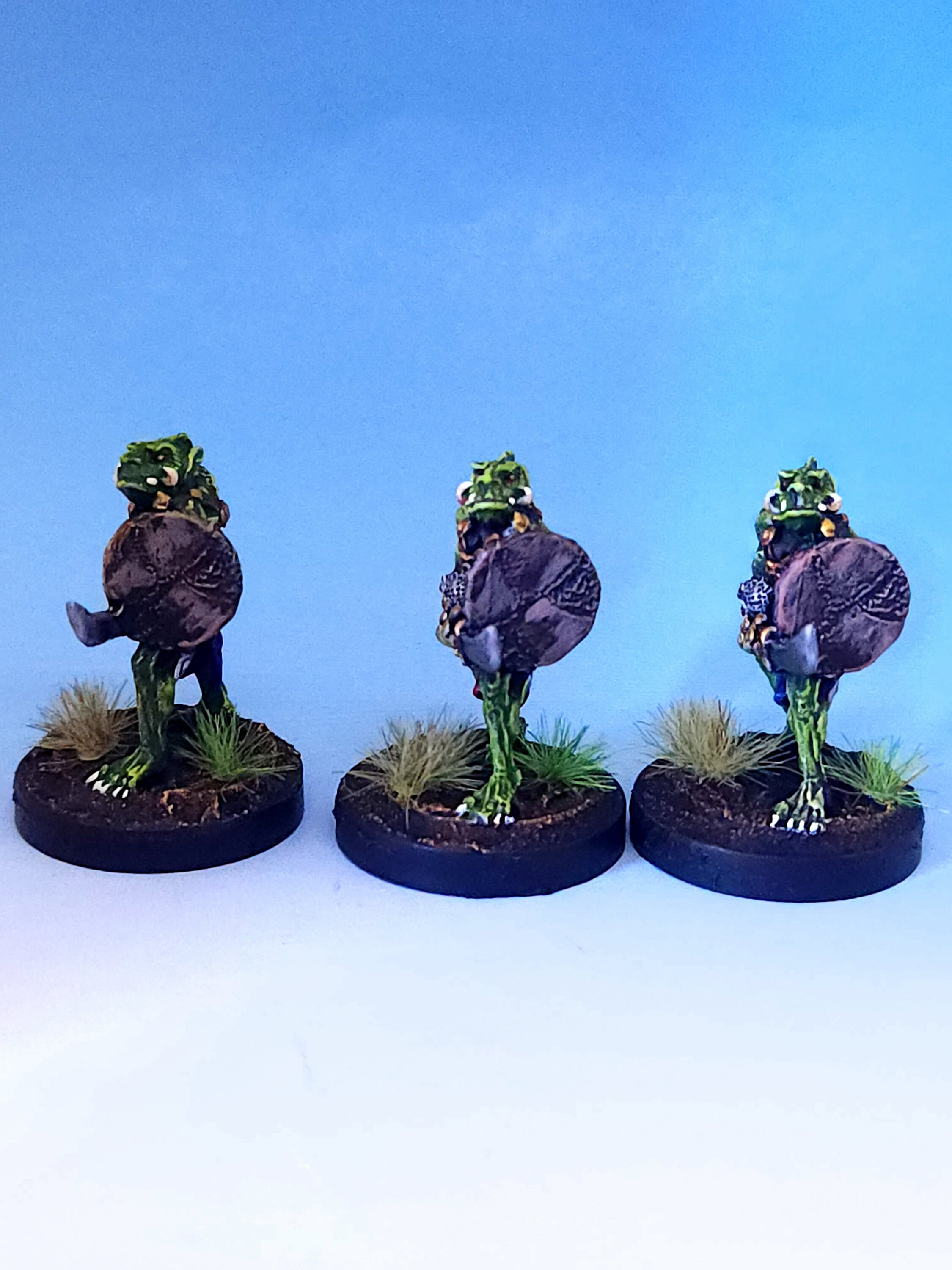 3x Orc Warriors Painted Mini From Metal Magic Miniatures for Rpgs Like ...