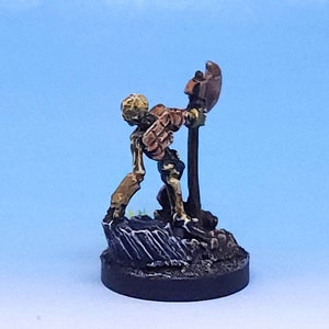 Bog Skeleton Painted Mini by Reaper Miniatures for Rpgs Like D&D - Etsy